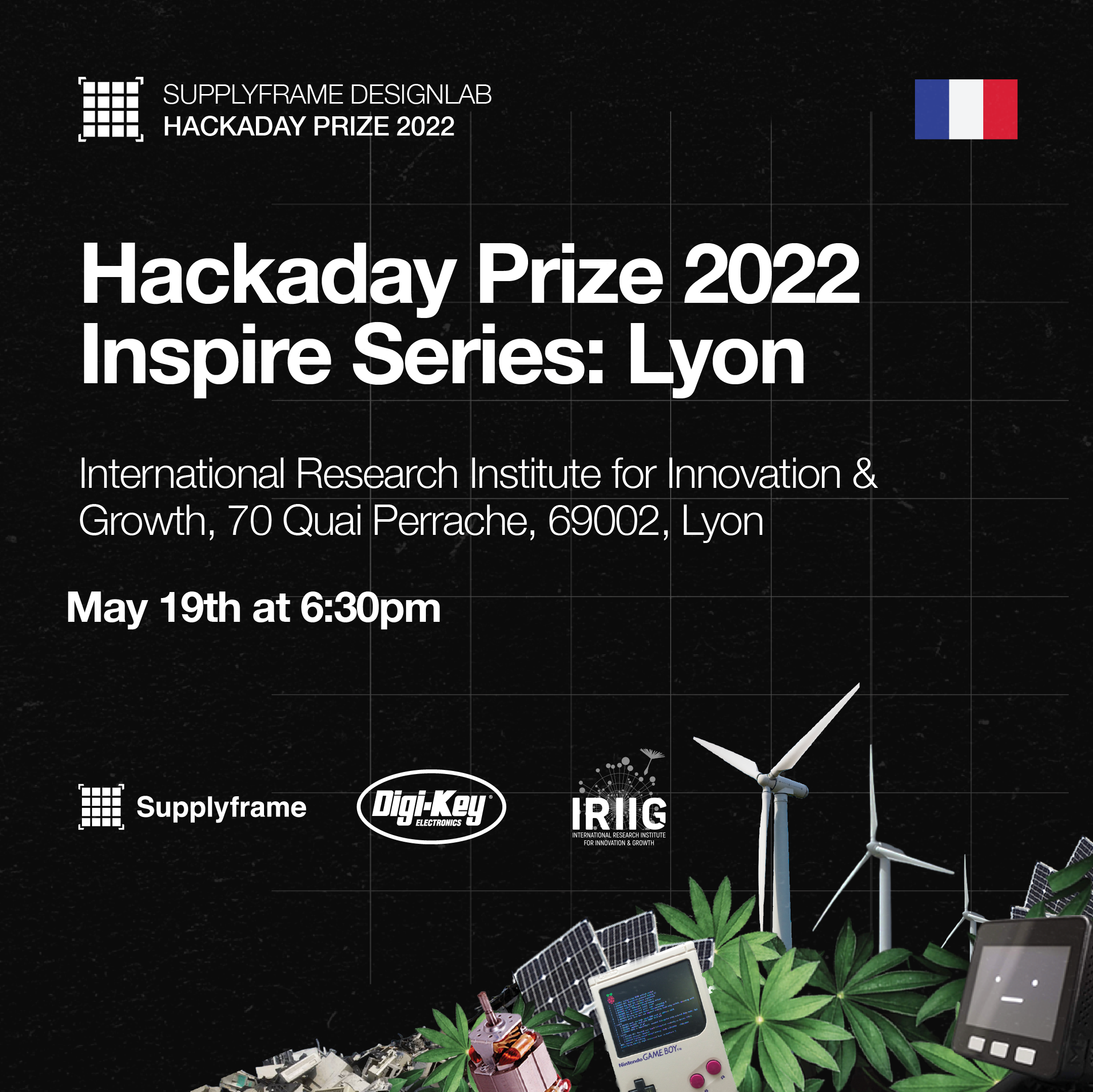 IRIIG - Hackaday Prize 2022 Inspire Series : Lyon